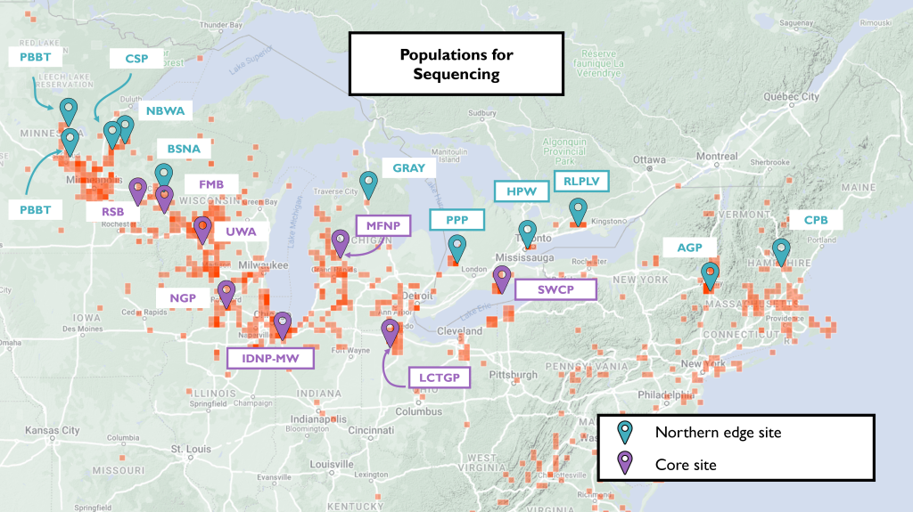 EECG Embarkation: Testing the conservation value of range-edge ...